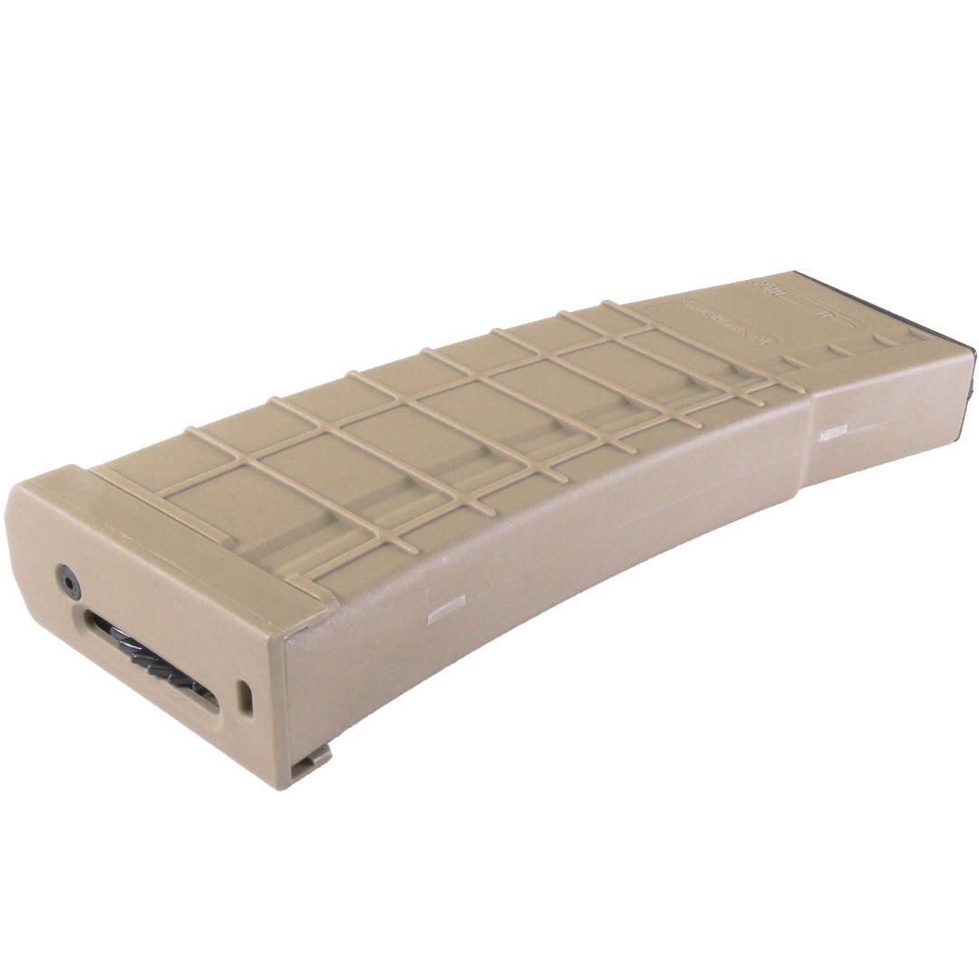 M4 Magazine LS-MAG EXT AEG (Hi-Cap|450R) (Tan) Spotted Point Airsoft