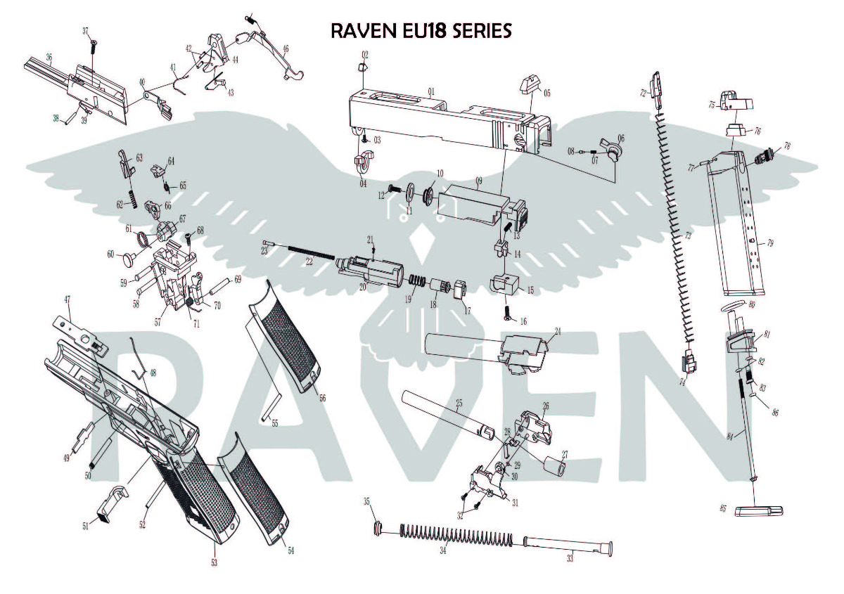 Raven EU Series Parts