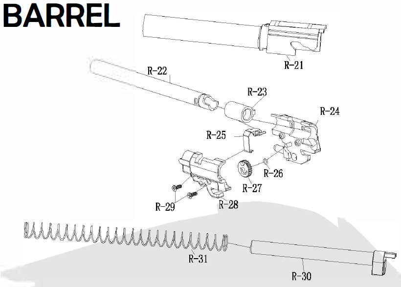 Raven R Series Parts